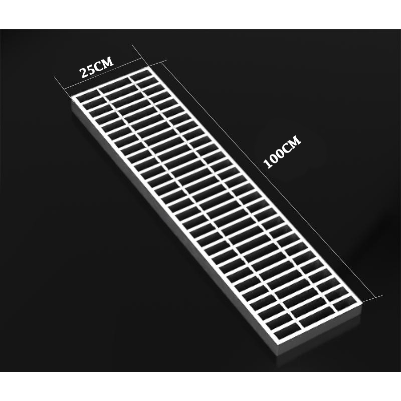 Galvanized Ditch Steel Grating Floor Drain Industrial or Commercial ...