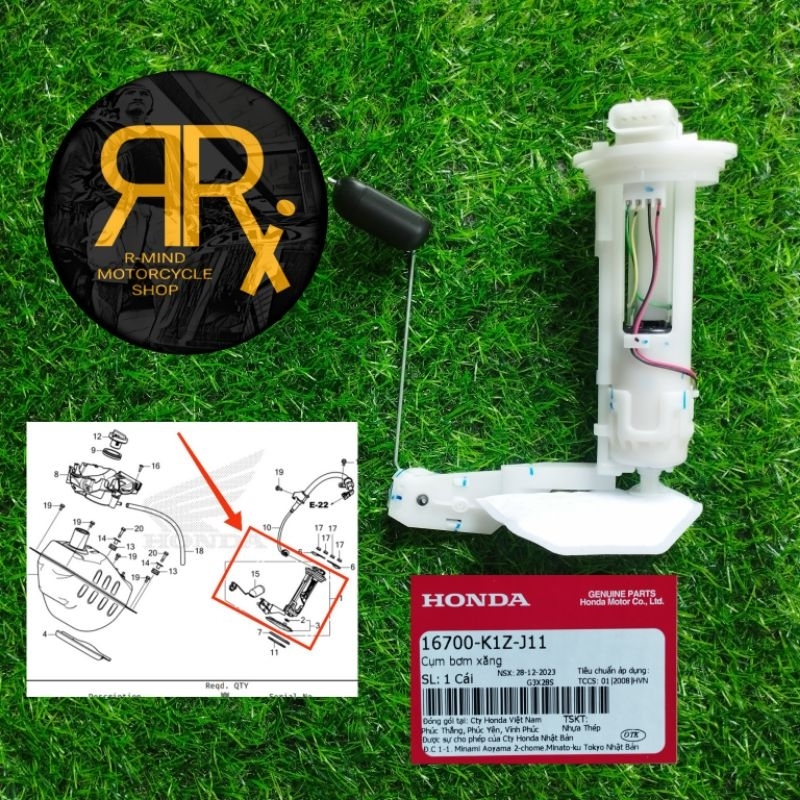 FUEL PUMP UNIT PCX 160 - GENUINE | Shopee Philippines