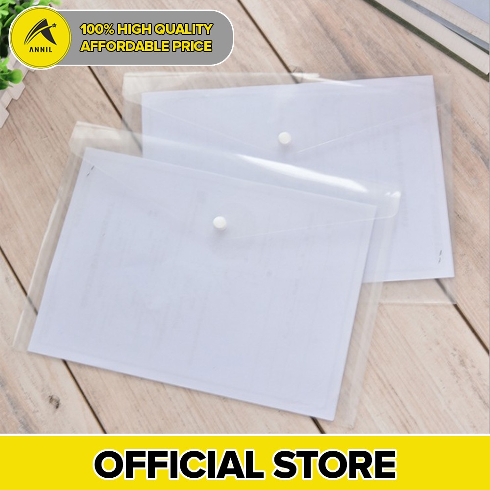 Annil Long and Short White Plastic Envelope School Office Supplies 1pc ...