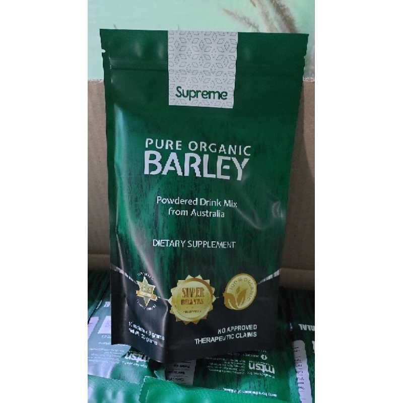 Alkaline Supreme Organic Pure Barley Wag Basta Barley Dapat Supreme ...