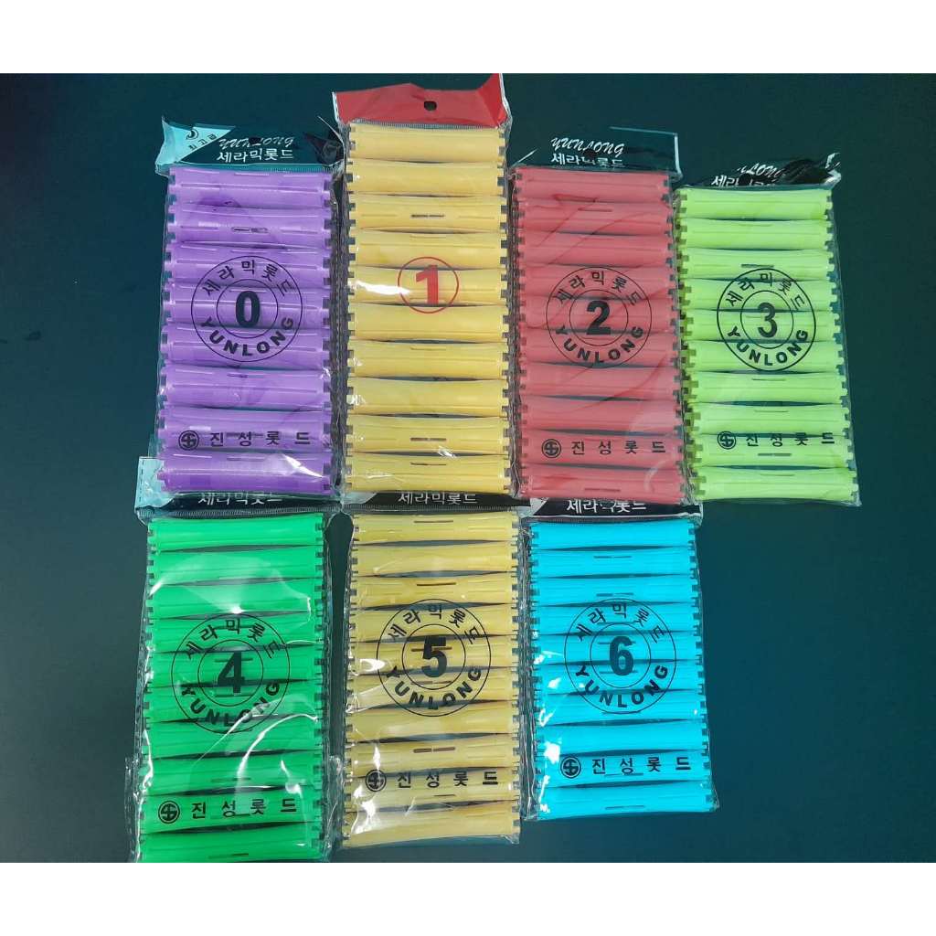 Professional Salon Use Perm Rod Perm Hair Curler & Rubber Band | Shopee ...