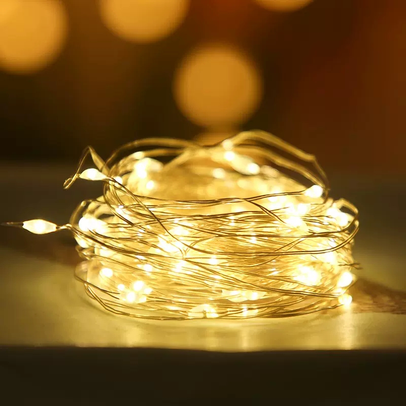 3M LED Copper Wire Colorful Decorative Fairy Tale Atmosphere Party ...