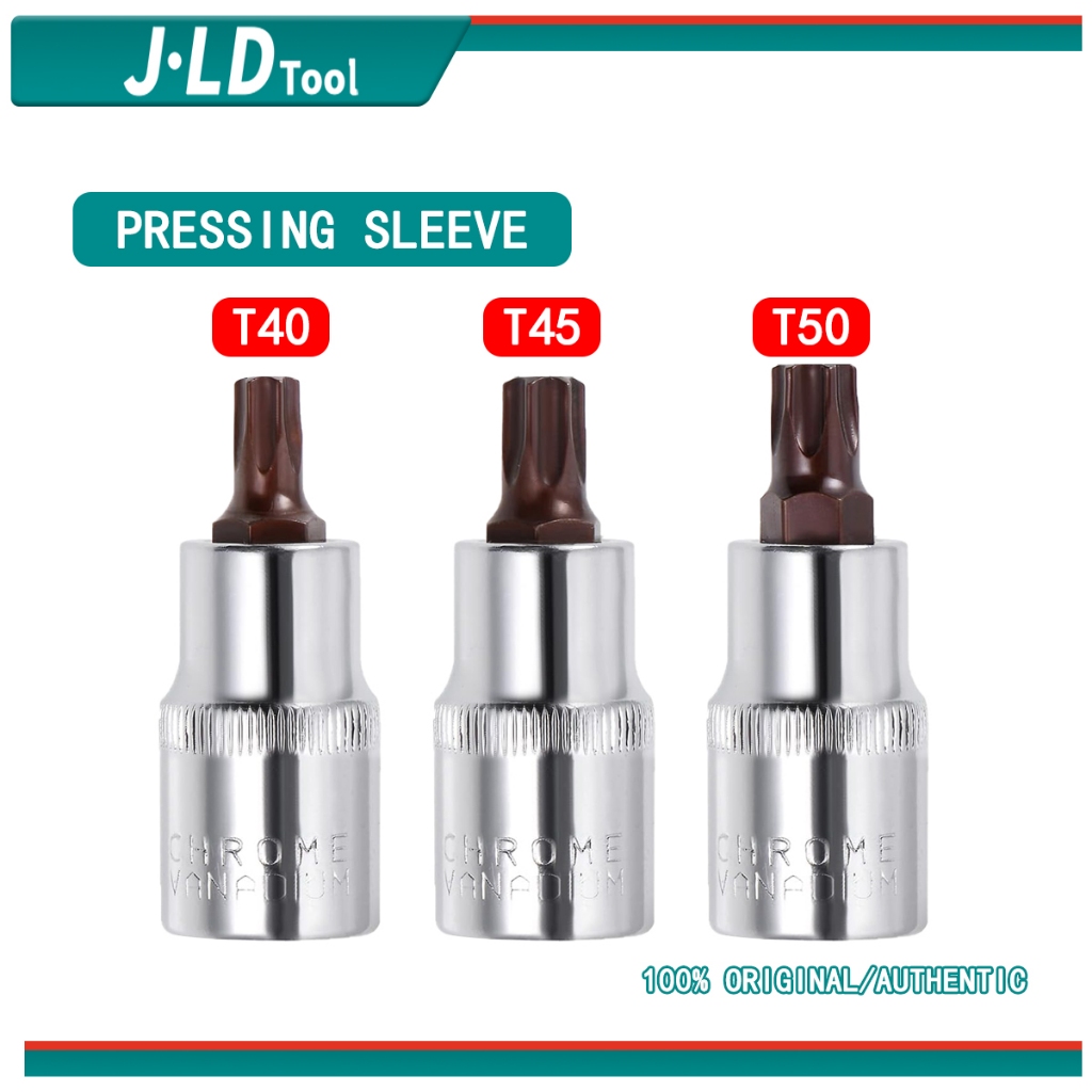 J.LD 1/2INCH Torx Socket T50/T45/T40 Socket Bit For Ratchet Wrench Hand ...