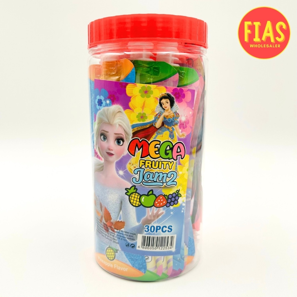 30 pcs Mega Fruity Jam Jam Candy | Shopee Philippines