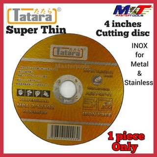 Tatara Cutting Disc Inox for metal and stainless Super Thin A60T-BF41 ...