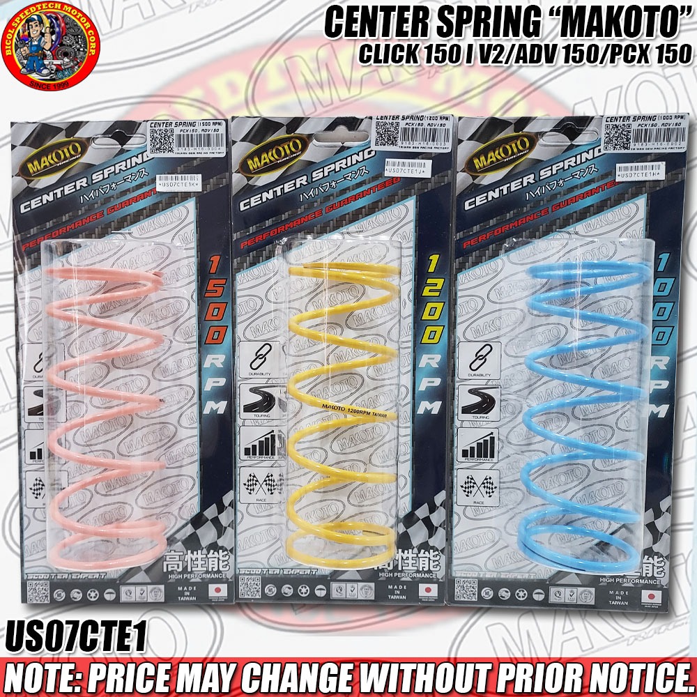 MAKOTO CENTER SPRING CLICK 150 I V2/ADV 150/PCX 150 (US08ZTE1) | Shopee ...
