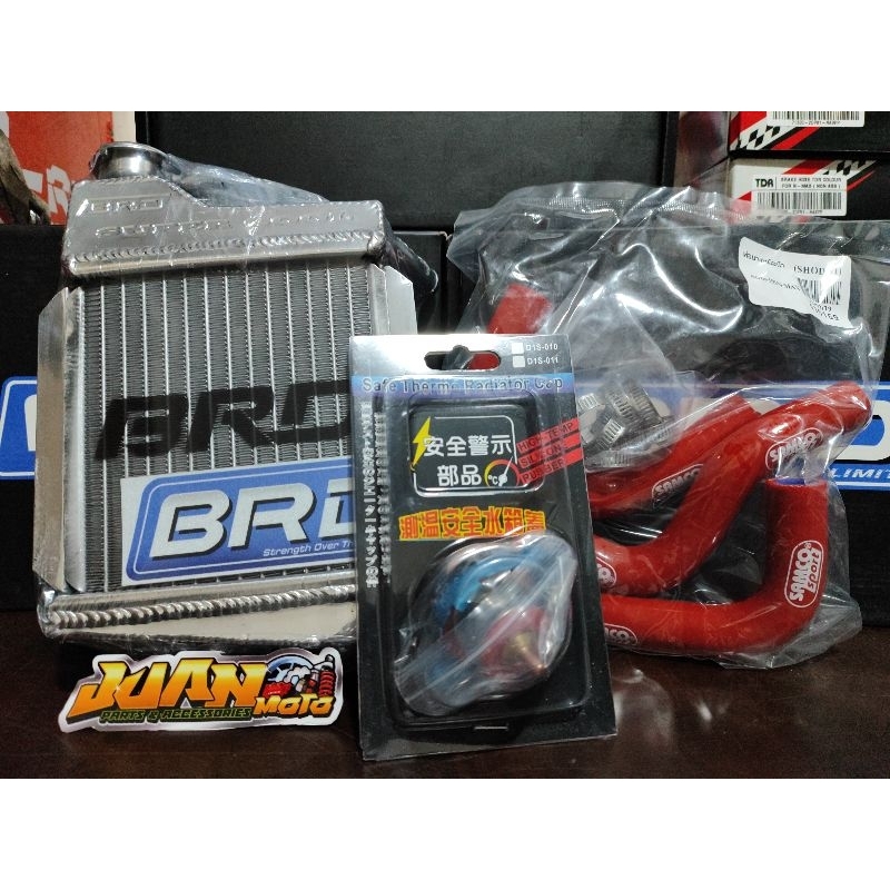 BRD 2Rows Radiator For Nmax/Aerox v1/v2 Click 125i/150i PLug N Play ...