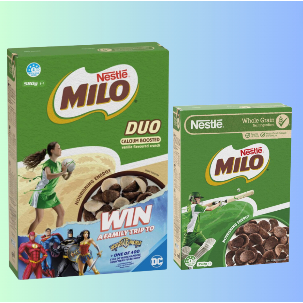 Nestle Milo Breakfast Cereal 350g / MILO DUO CEREAL 580G (November 10 ...