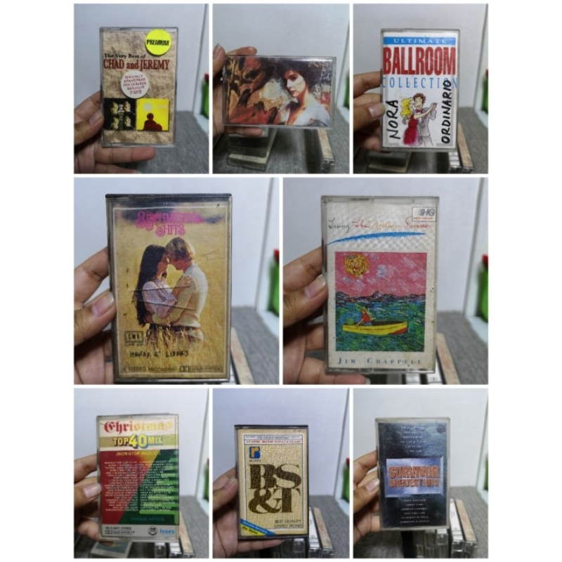 (W8-5) Random Collectibles Cassette Tapes | Shopee Philippines