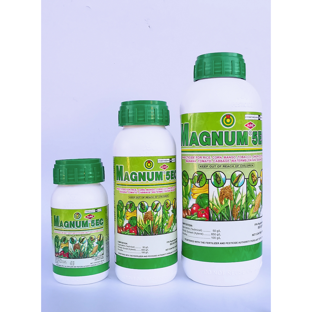 Magnum 5 EC (Cypermethrin) Insecticide 250mL / 500mL / Ltr Aldiz ...