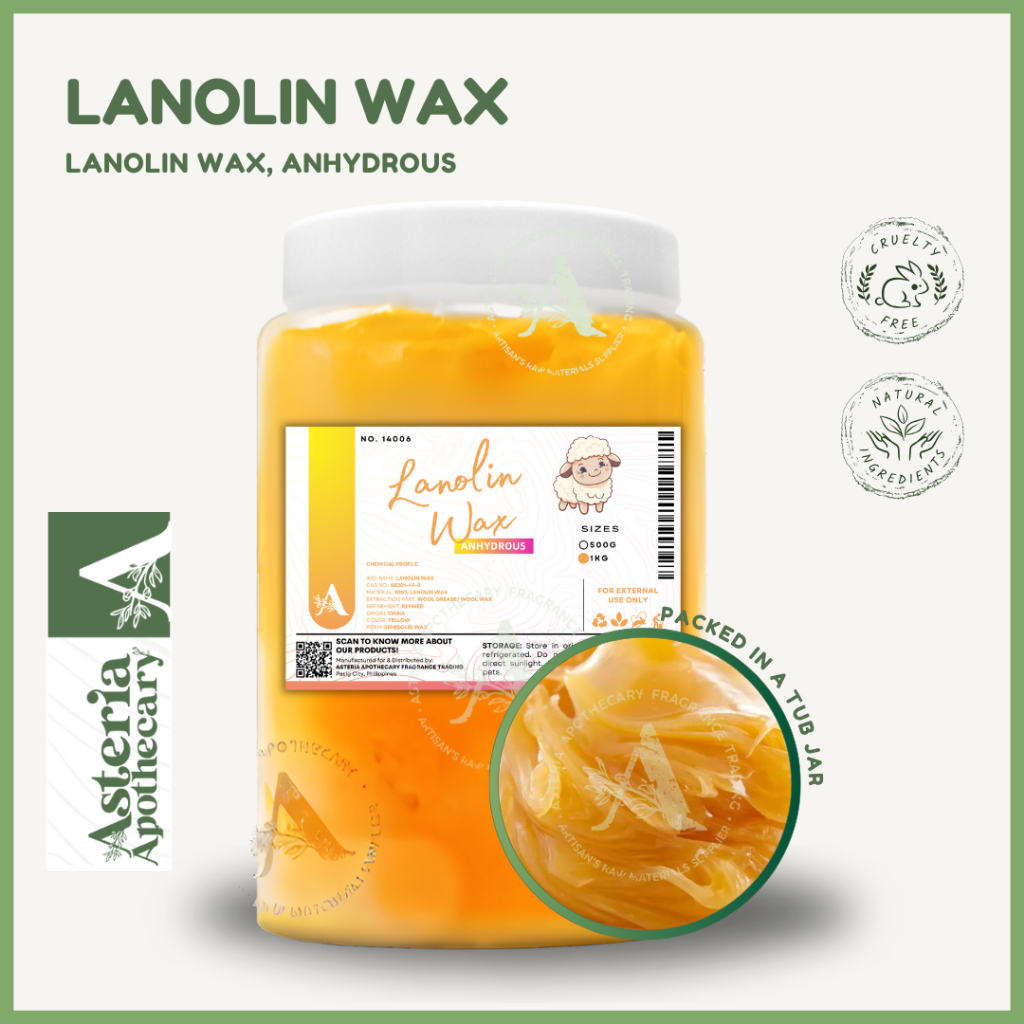 Lanolin Wax, Anhydrous | Wool Wax 250g, 500g & 1Kg | Shopee Philippines