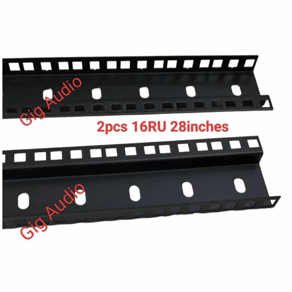 2 PCS 16U Rail Rack Flight Case Tour Case Cabinet Accessories | Shopee ...