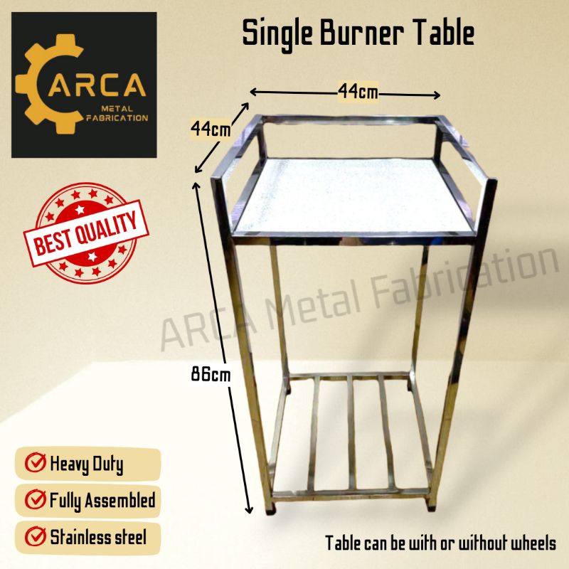 single burner stainless table | Shopee Philippines
