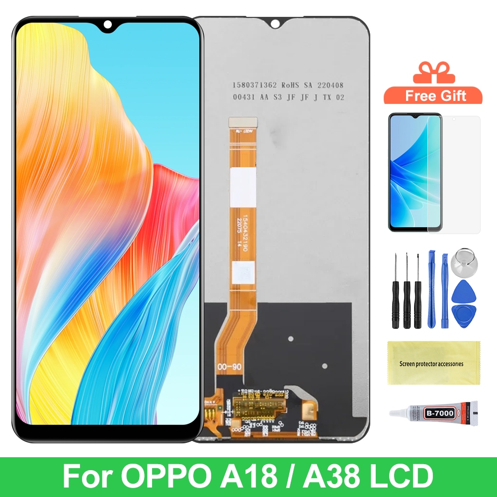 Screen LCD For OPPO A18 / A38 CPH2591 CPH2579 LCD Touch Screen Display ...