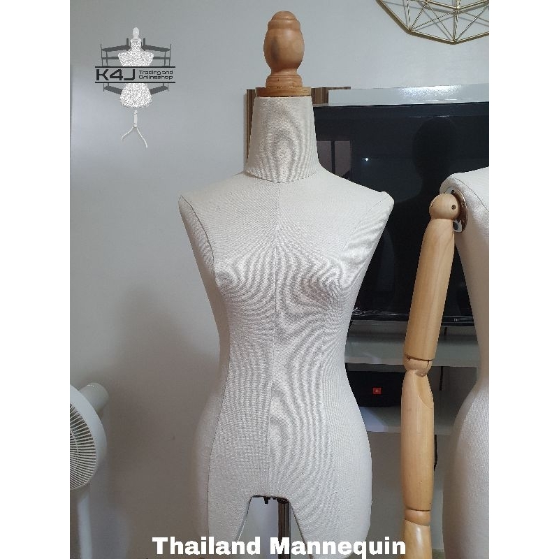 Fully Pinnable Classic White Mannequin Manikin Dress form fitting form ...