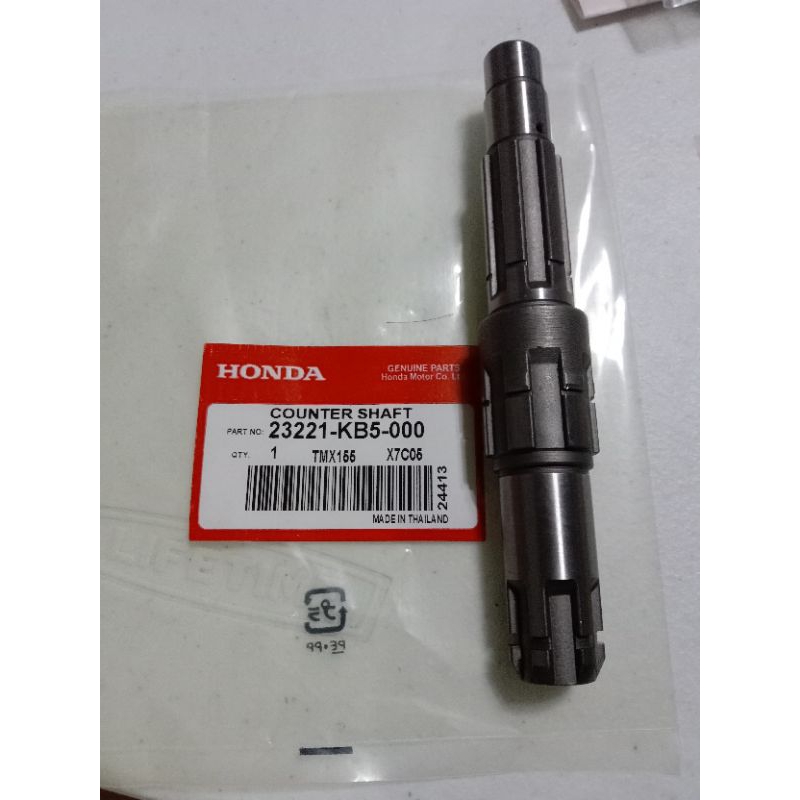 Honda genuine Counter shaft assy for(TMX155/tmx125 alpha) Thailand ...