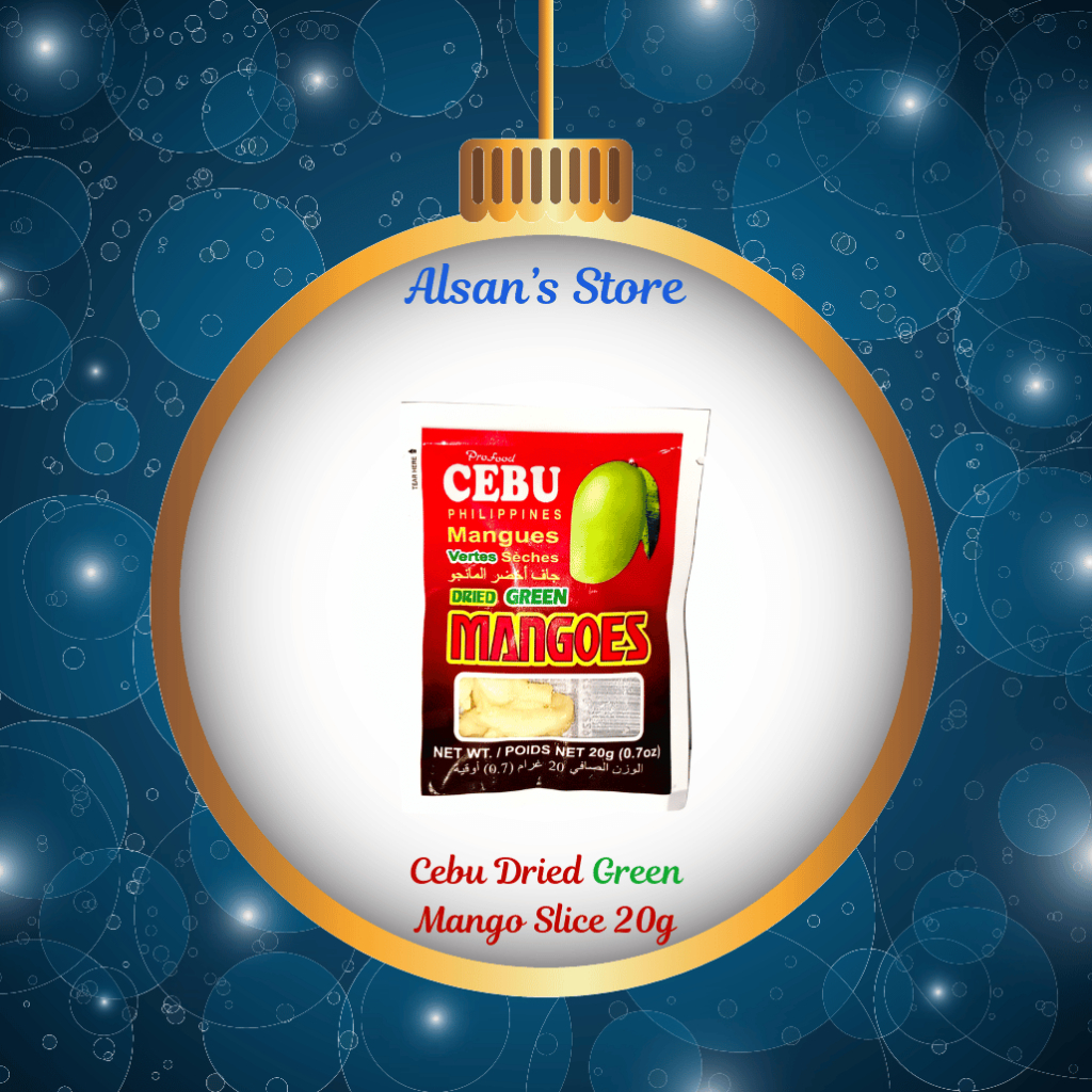 CEBU DRIED GREEN MANGO SLICE 20G | Shopee Philippines