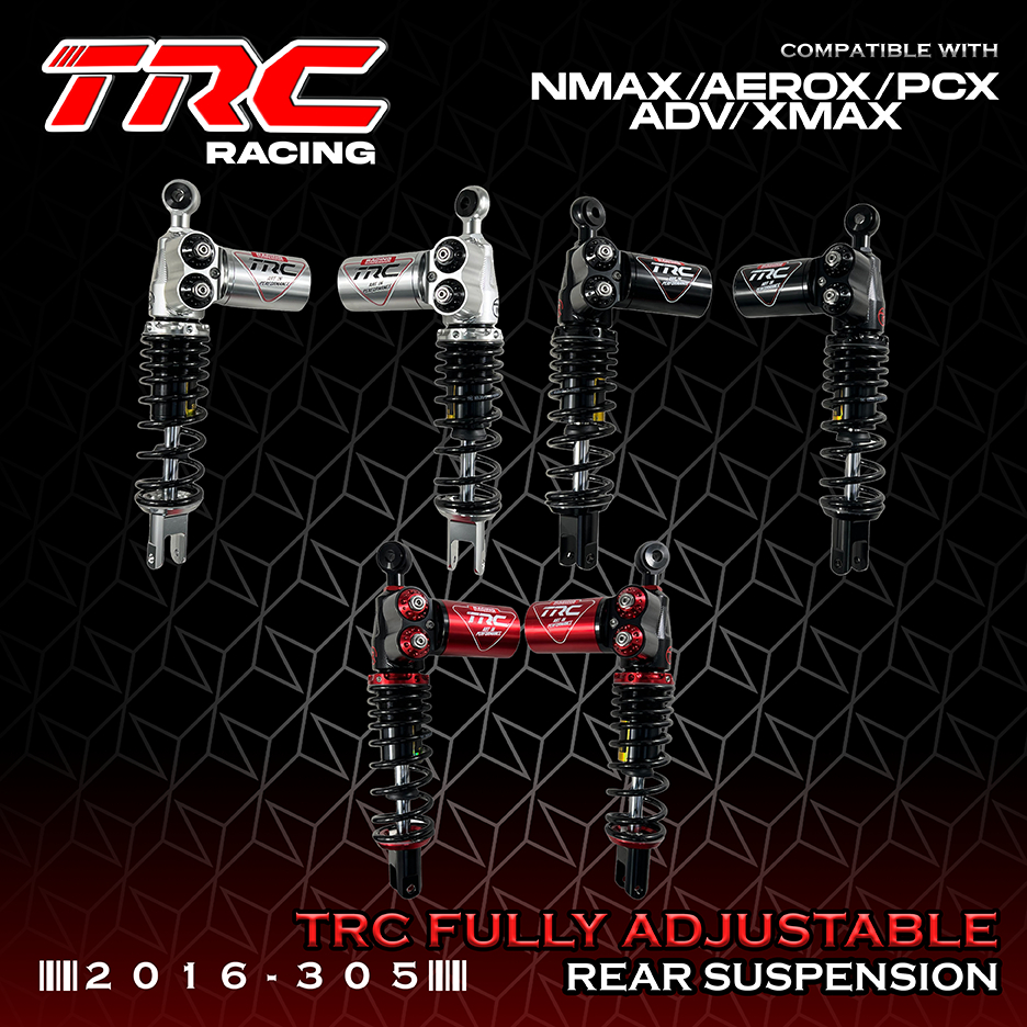 TRC AI TECH FULLY ADJUSTABLE SUSPENSION for AEROX/NMAX V2 2016-305 | Shopee Philippines