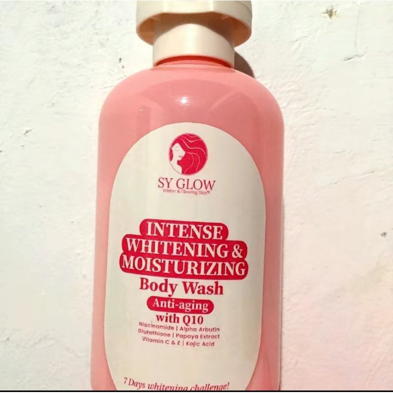 SY GLOW INTENSE WHITENING & MOISTURIZING BODY WASH | Shopee Philippines