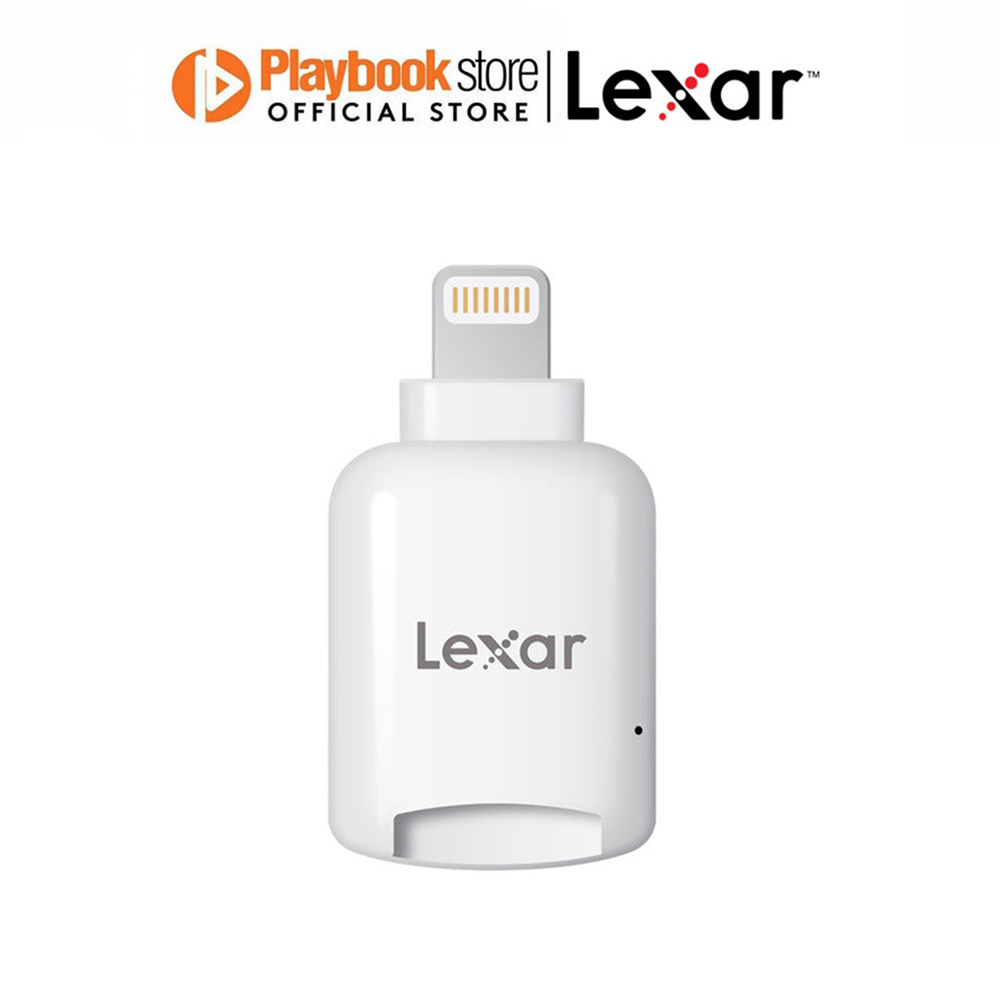 Lexar Micro SD Memory Card Reader with Lightning Connector for iOS ...