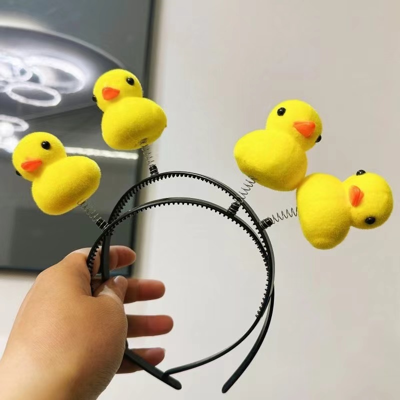 Adult/child Little Yellow Duck Headband Cute Cute Cute Trendy Headband ...