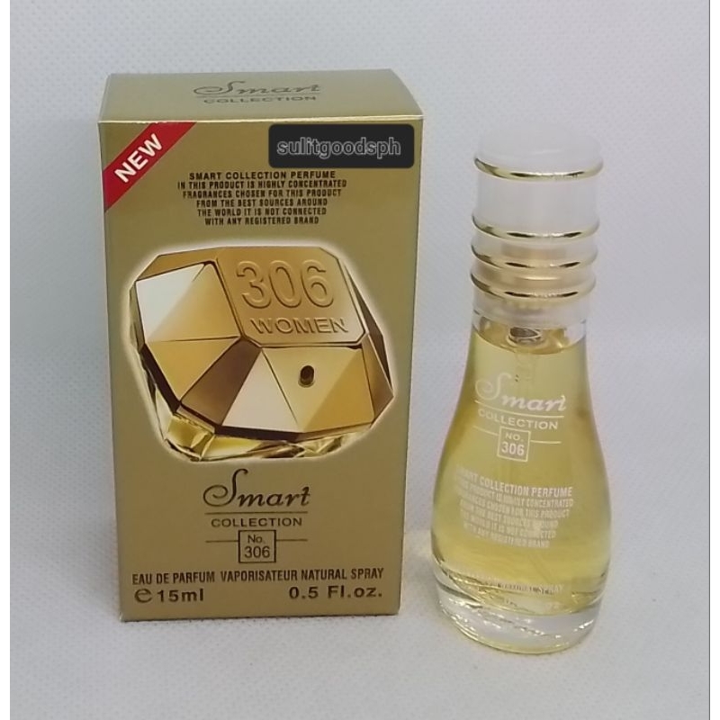 SMART COLLECTION PERFUME NO. 306 FOR WOMEN 15 ML EDP | Shopee Philippines