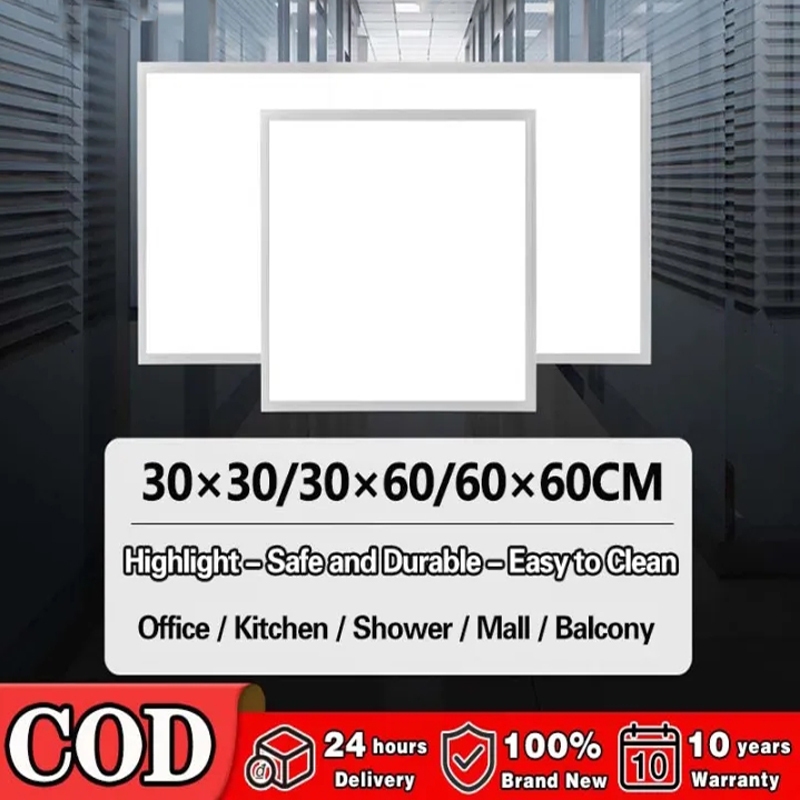 LED Panel Light Office Recessed Ceiling Light 60*60CM Integrated ...