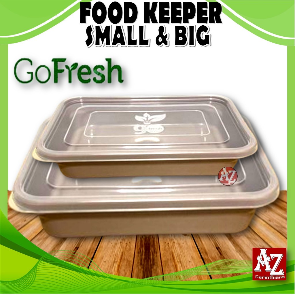 Food container, food Keeper, Go Fresh, Good Quality Plastic | Shopee ...