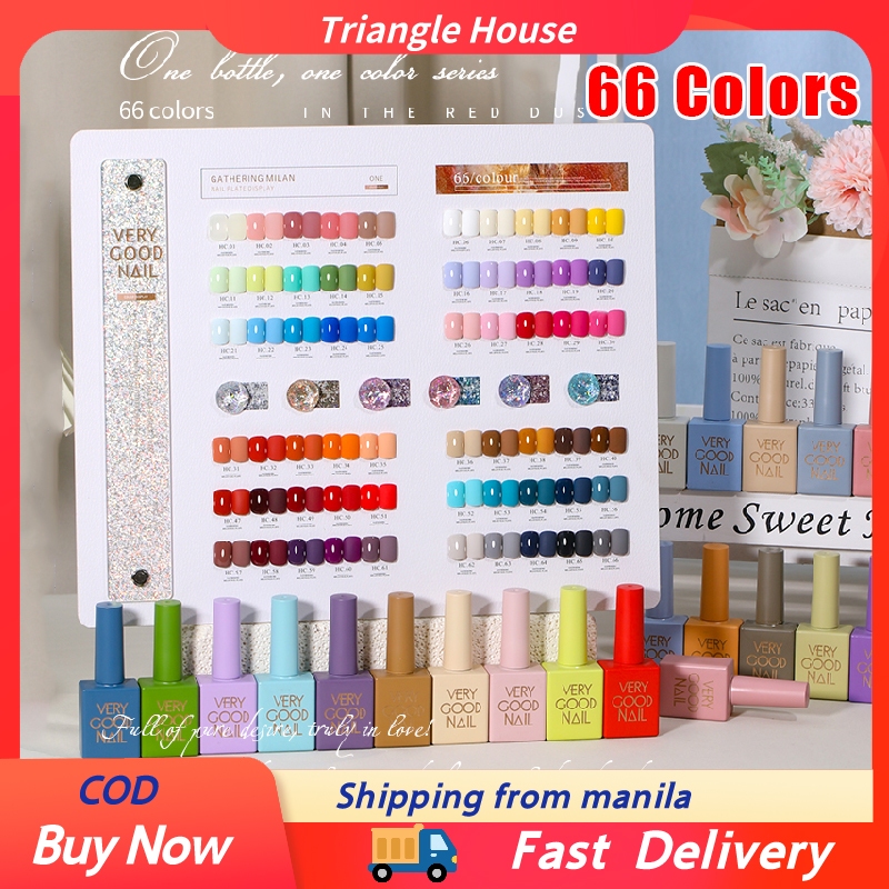 TQ 2024 Popular 66 Color Korean Macaron Sweetheart gel Set Macaron Set ...