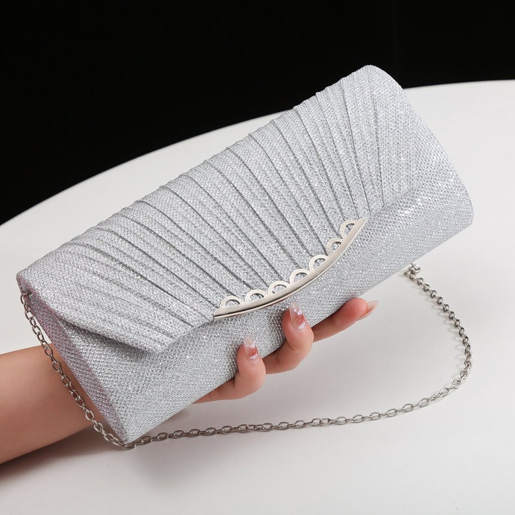 MJ&AJ 6007 Ladies Clutch Bag Party Bridal Wedding Evening Purse Bag ...