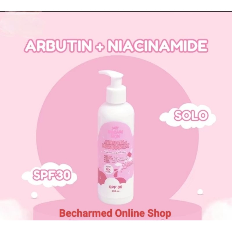 SOLO ARBUTIN NIACINAMIDE SERUM LOTION | Shopee Philippines