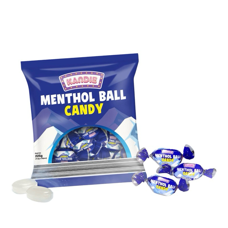 Kandie Menthol Candy 50pcs per pack (3pack) | Shopee Philippines