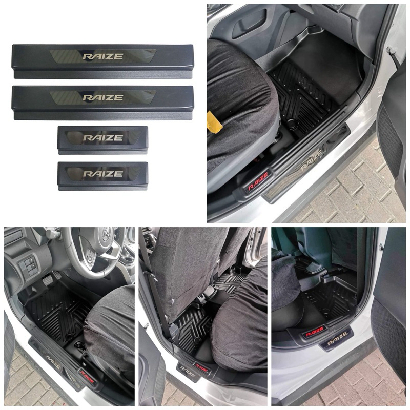 Toyota Raize 2022 - 2025 Side Stepsill 4pcs | Shopee Philippines