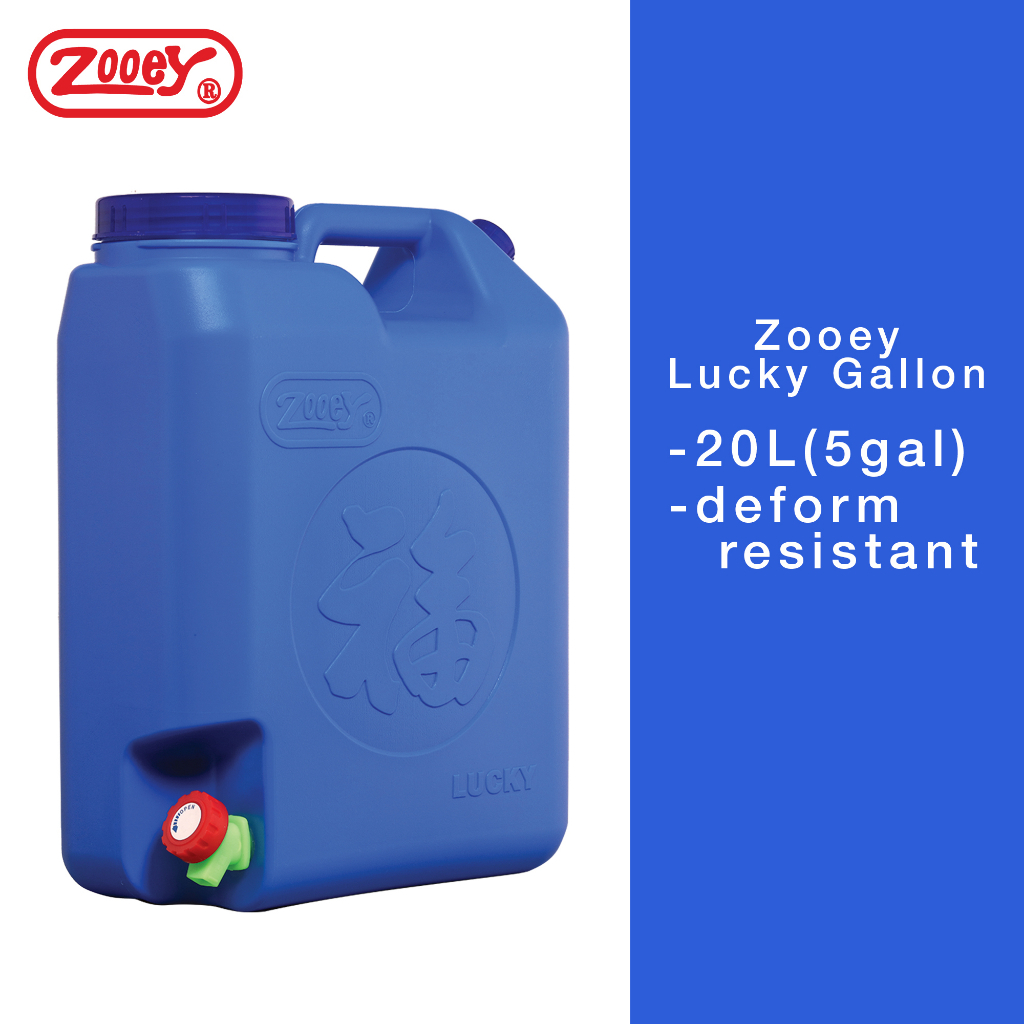 Water Container 20 Liters Zooey Lucky Gallon Water Container [Stock No ...