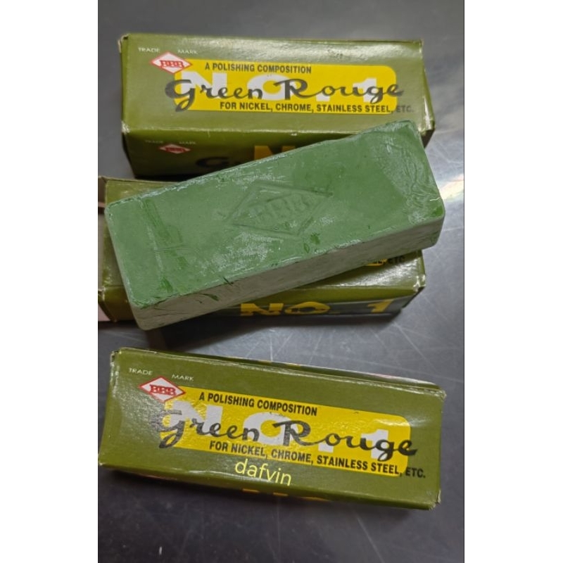 GREEN ROUGE #1 (Buffing wax) | Shopee Philippines