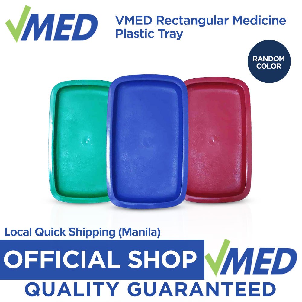 VMED Medicine Tray Plastic (1 piece )(RANDOM COLOR) | Shopee Philippines