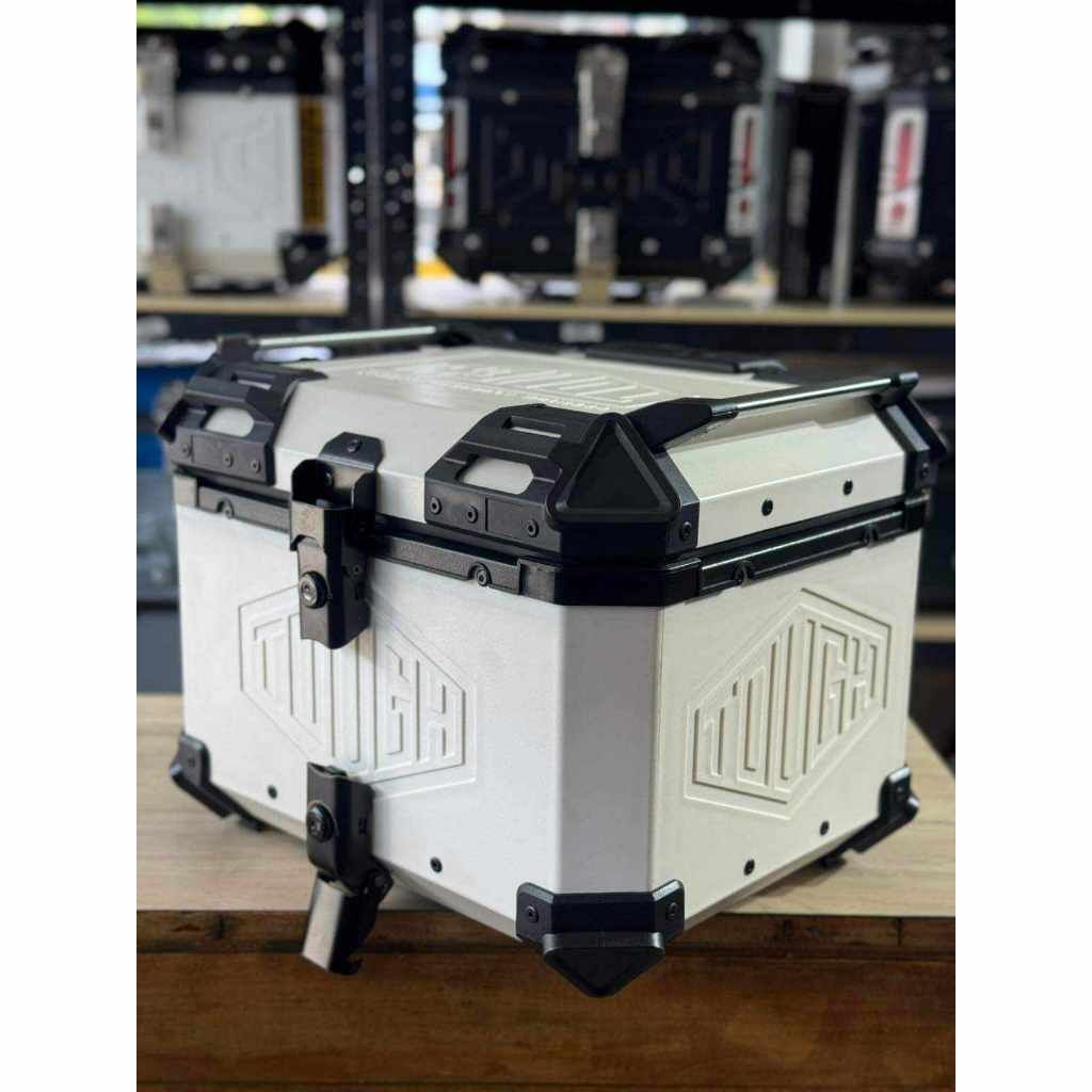 A2Moto NIWRA F2 Raptor ABS HARD PLASTIC Top Box HNJ MC Duhan ALLOY Base ...