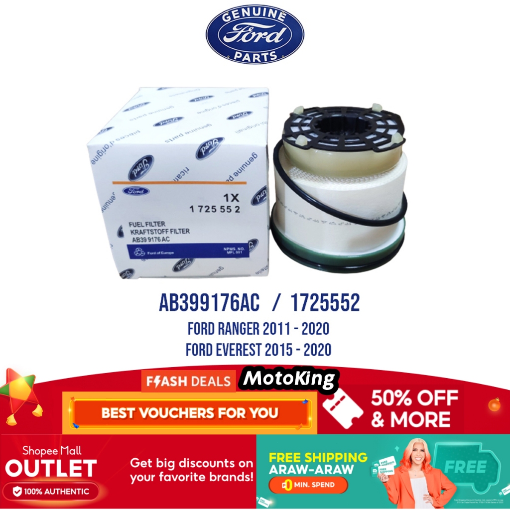 Fuel Filter Ford Everest 2015-Up / Ranger 2011-Up 2.2L & 3.2L ...