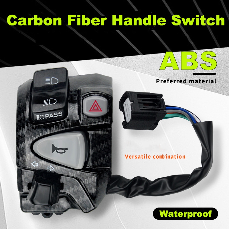 HONDA CLICK 125i/150i HANDLE SWITCH WITH PASSING LIGHT LEFT SIDE FOR ...