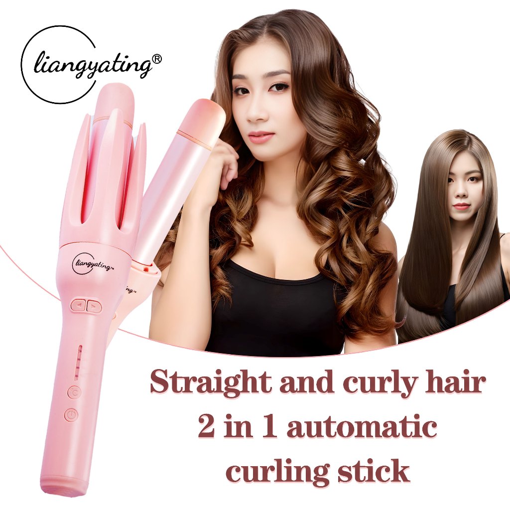 D116 Liang Yating lazy automatic hair curler 32mm large fluffy big wave ...