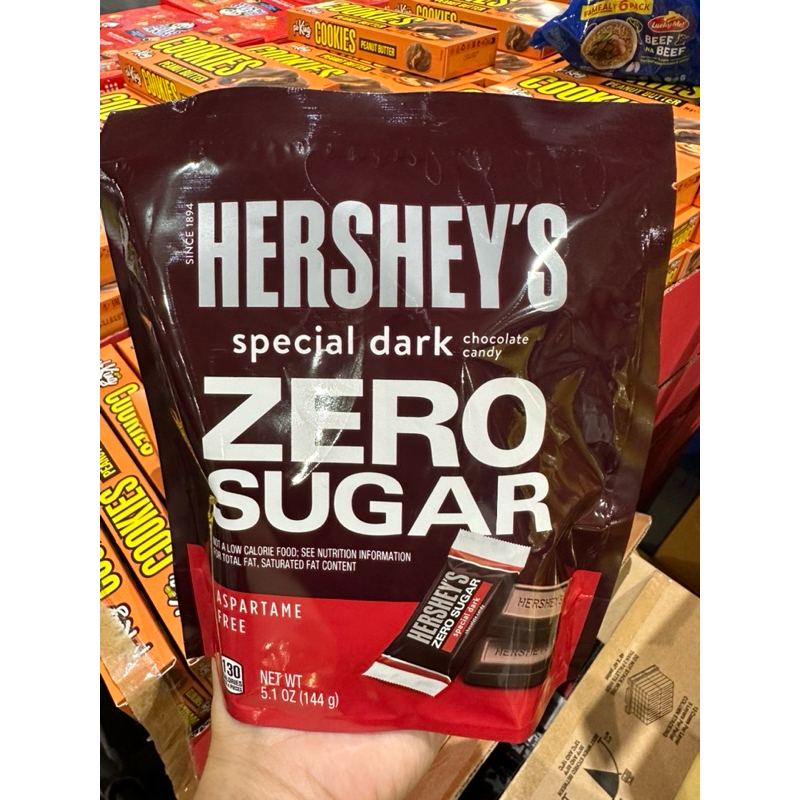 HERSHEY'S Zero Sugar Chocolate Candy Bars 144g | Shopee Philippines