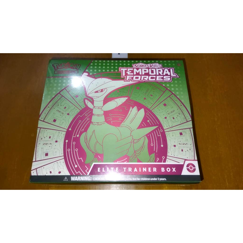 Temporal Forces TEF Sealed ETB Elite Trainer Box Pokemon TCG Scarlet & Violet SV05 English ...