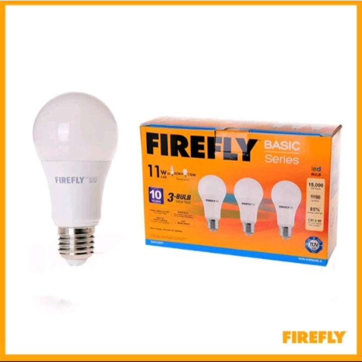 Firefly 11Watts 9Watts Daylight 4 LED Bulb- Value pack | Shopee Philippines
