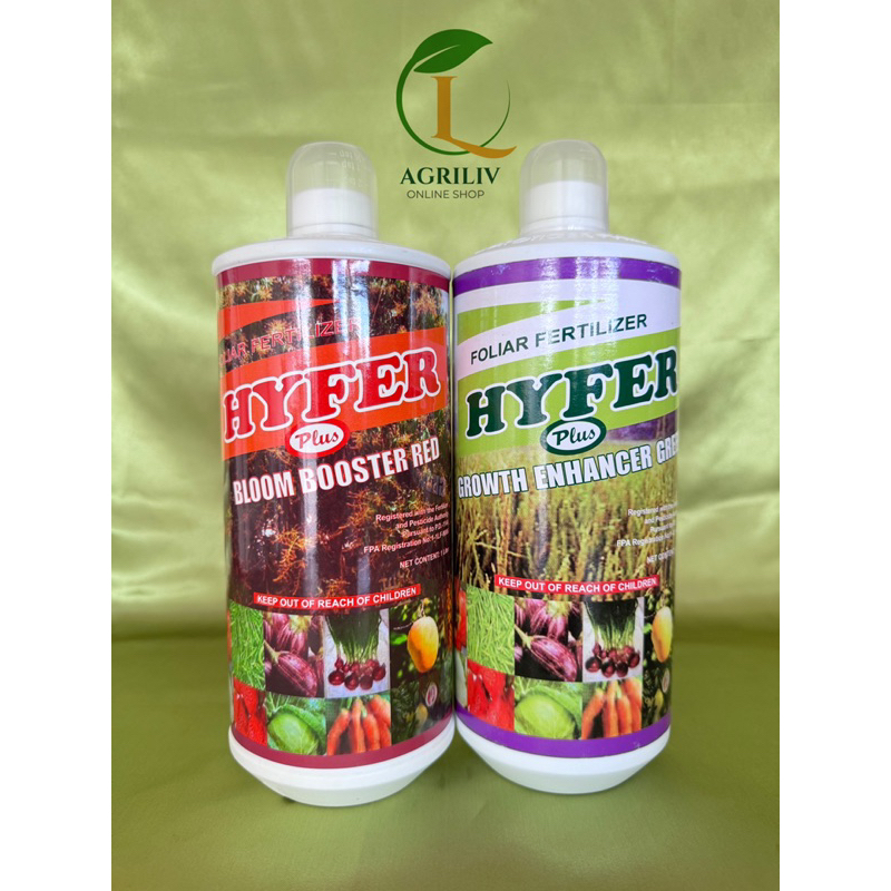 Hyfer Plus Bloom Booster/Growth Enhancer Foliar (1 Liter) | Shopee ...