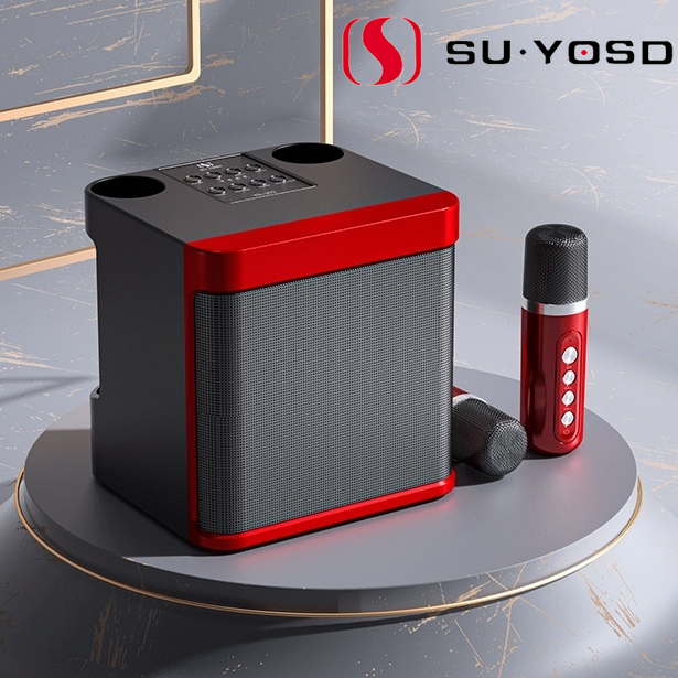 Su-Yosd YS-203 Family Party KTV Equipment Wireless Microphone Bluetooth ...