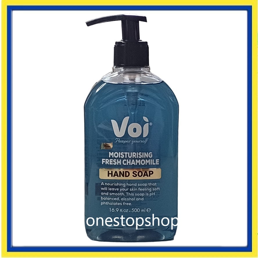 Voi Moisturizing Hand Soap Fresh Chamomile 500mL | Shopee Philippines