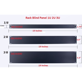 1U 2U 3U PLAIN Panel Flight Case Rack Mountable Blind Plate (price is for 1pc ONLY) | Shopee ...