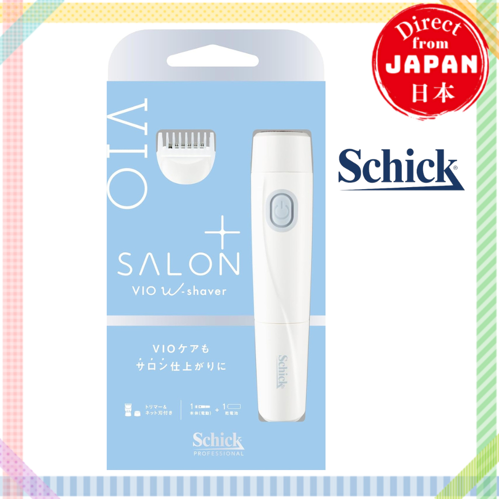 Schick Salon Plus + V.I.O Double Shaver Delicate Zone Shaver vio ...