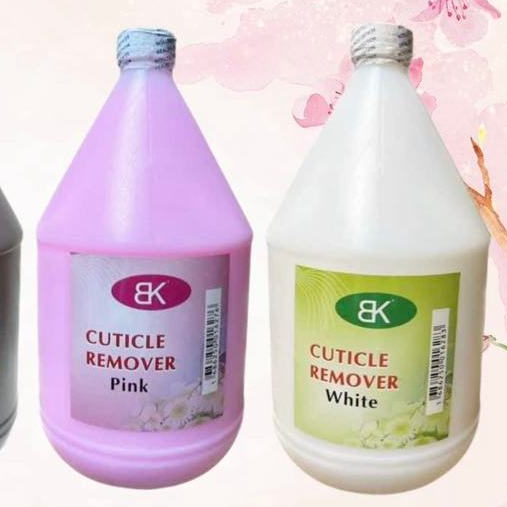 BK Cuticle Remover 1 Gallon WHITE & PINK | Shopee Philippines