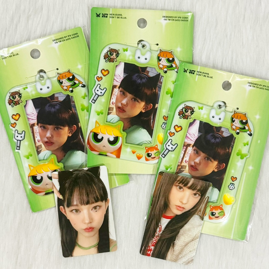 NewJeans Line Friends MD Haerin Photocard Holder Set [SEALED & OFFICIAL ...